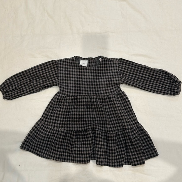 Zara | Dresses | Zara Soft Touch Plaid Dress 824 Months | Poshmark
